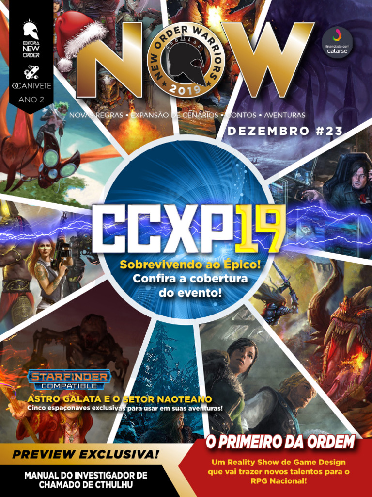 NOW #23 - New Order Warriors | PDF | Jogos de RPG | Cosplay