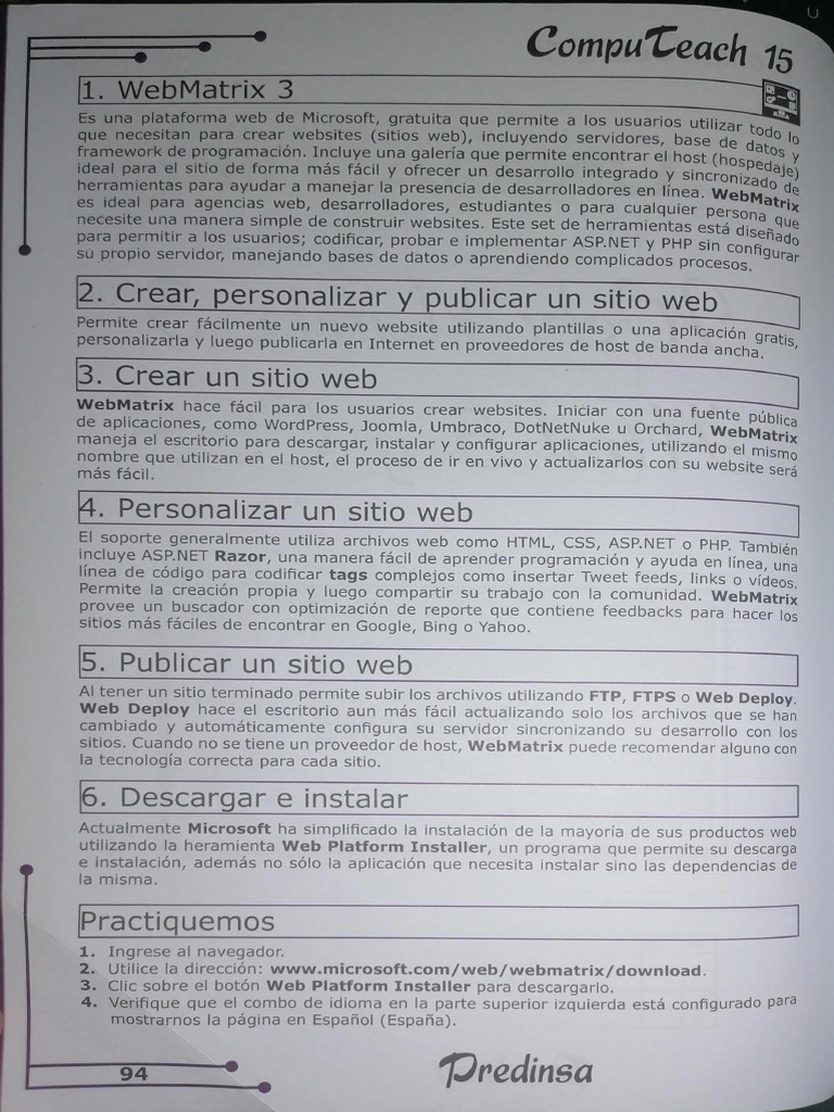 Web Matrix | PDF | Sitios web | Red mundial