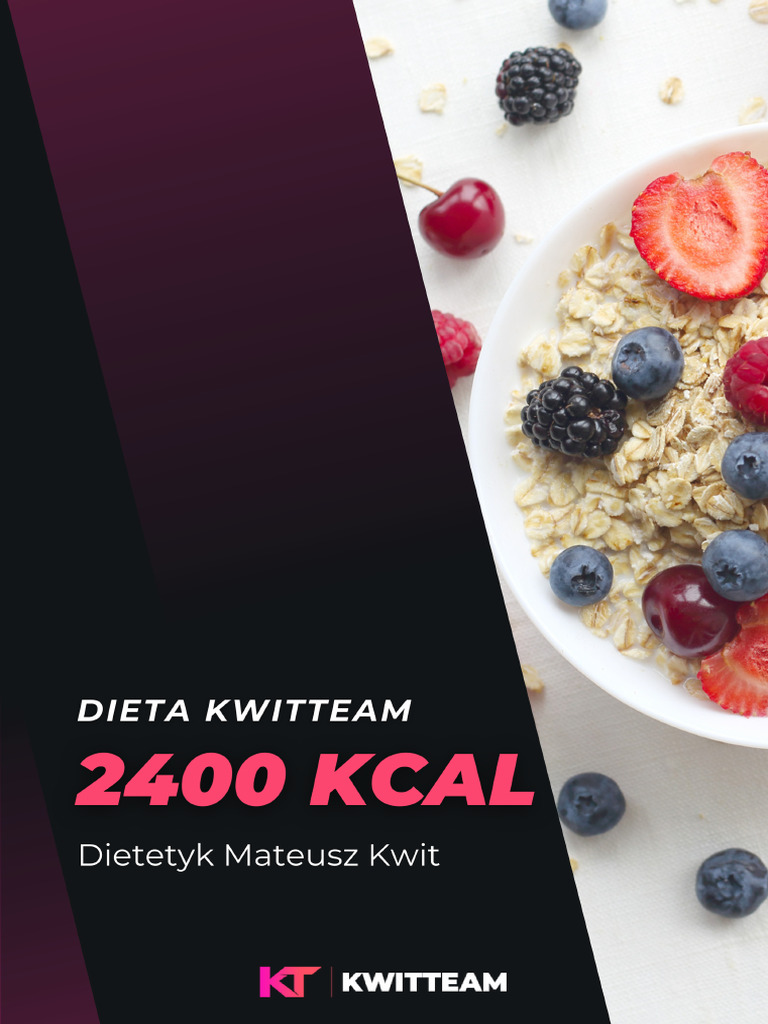 Dieta 2400 Kcal | PDF
