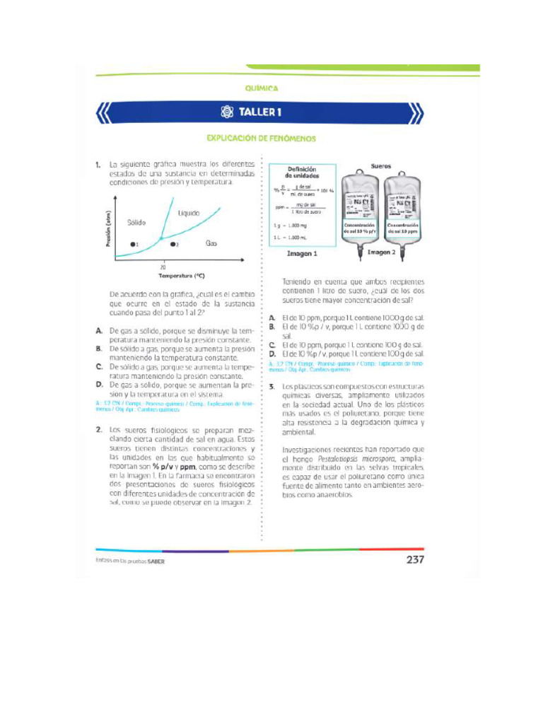 Quimica Décimo | PDF
