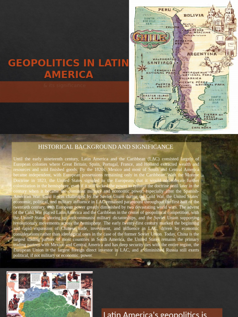 Geopolitics in Latin America-1 | PDF | South America | Caribbean
