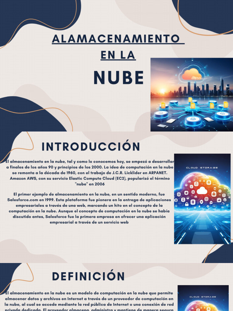 Almacenamiento en La Nube | PDF