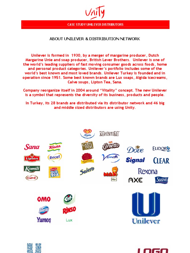 Logo Case Study Unilever Distributors | PDF | Unilever | Inventory