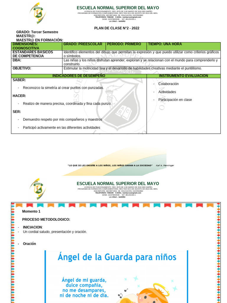 Pajaro Loco Plan de Clase Artes Preescolar | PDF | Educación de la ...