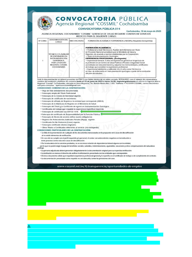 Cossmil Cbba-2 | PDF