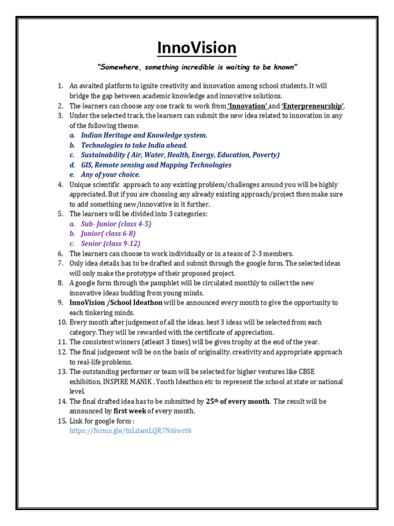 InnoVision 2025-Aarti | PDF