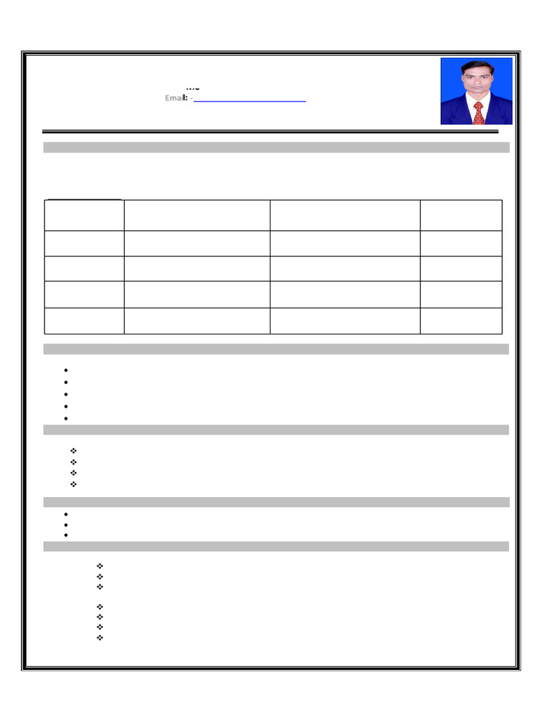 Resume - Basant Kumar Pati-3 | PDF