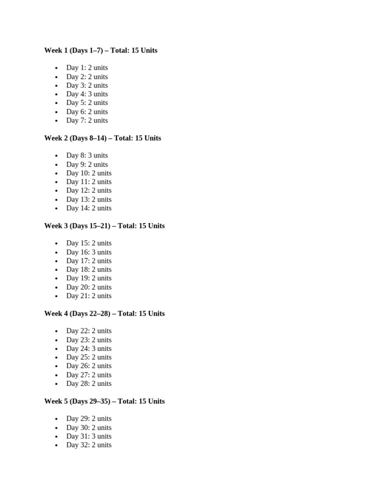 Schedule | PDF