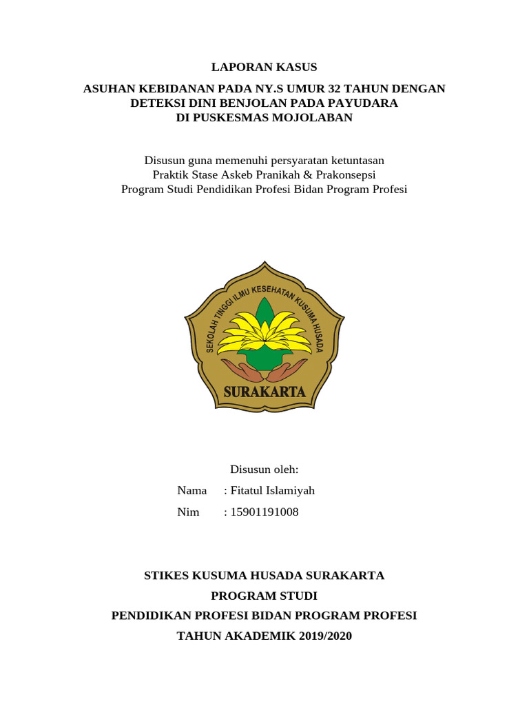 Deteksi Dini Benjolan Payudara | PDF
