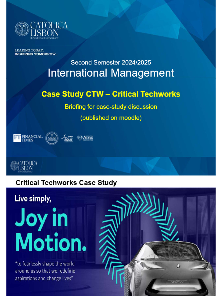 Case Study CTW Briefing 2025 | PDF