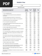 AQ50 Autism Spectrum Questionnaire | PDF
