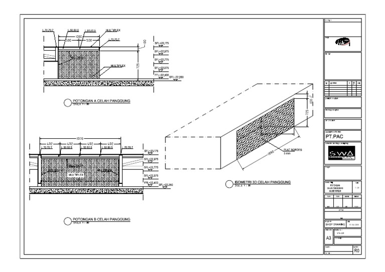 Sd-Panggung Baja Audiotorium Rev.02-Layout1 | PDF