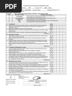 Lecturer Evaluation Form | PDF | Educational Assessment | Learning