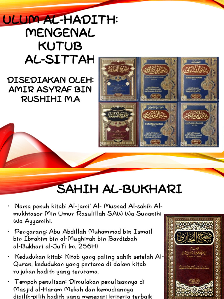 KUTUB AL-SITTAH Update (Autosaved) | PDF