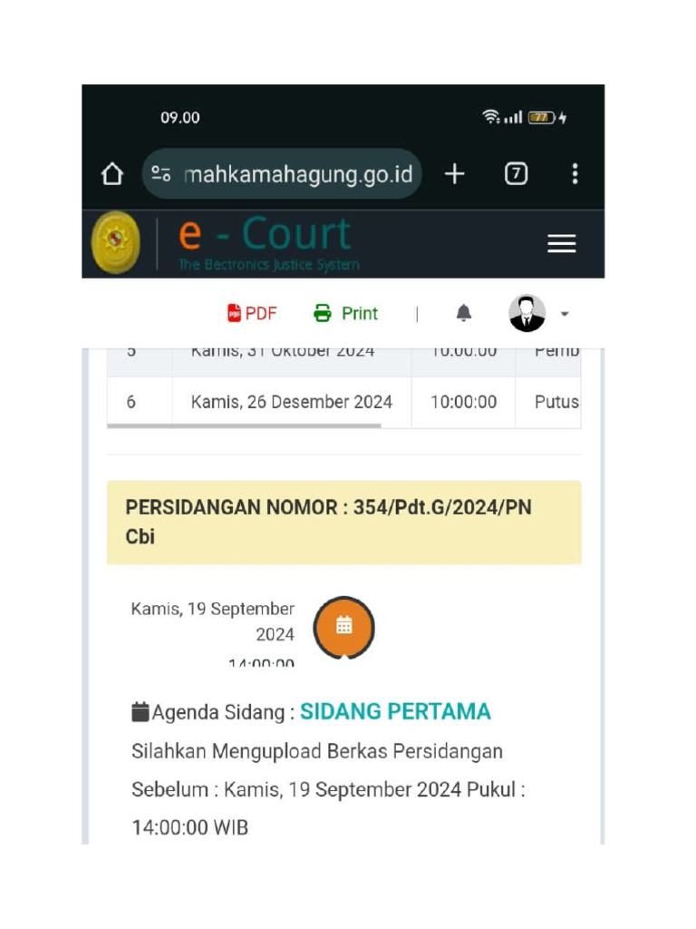 Relas Panggilan Sidang Perk NURDIN | PDF