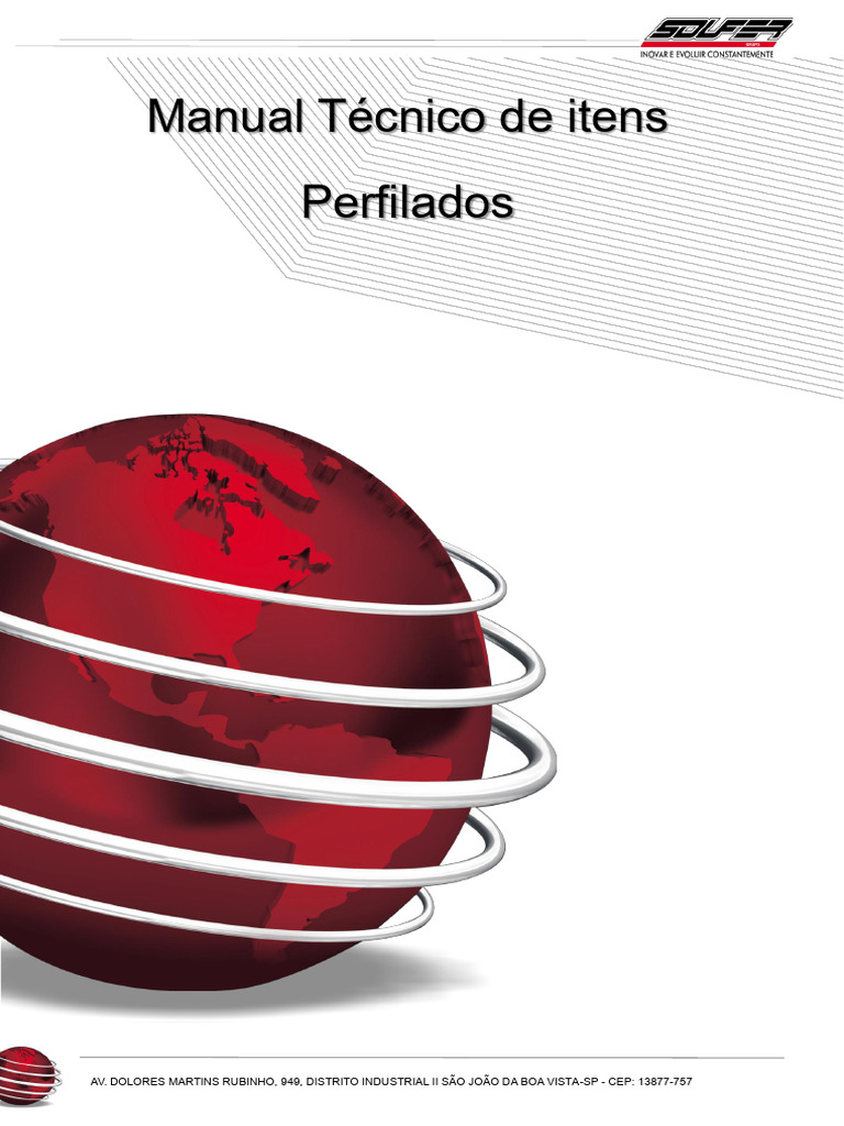 Soufer - Manual Técnico para Itens Perfilados - Rev 9 | PDF | Processo ...
