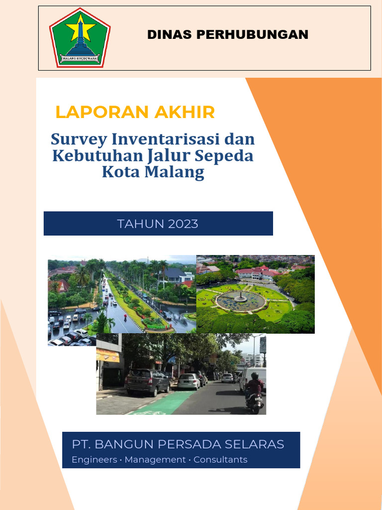 Laporan Akhir Lajur Sepeda (FINAL) | PDF