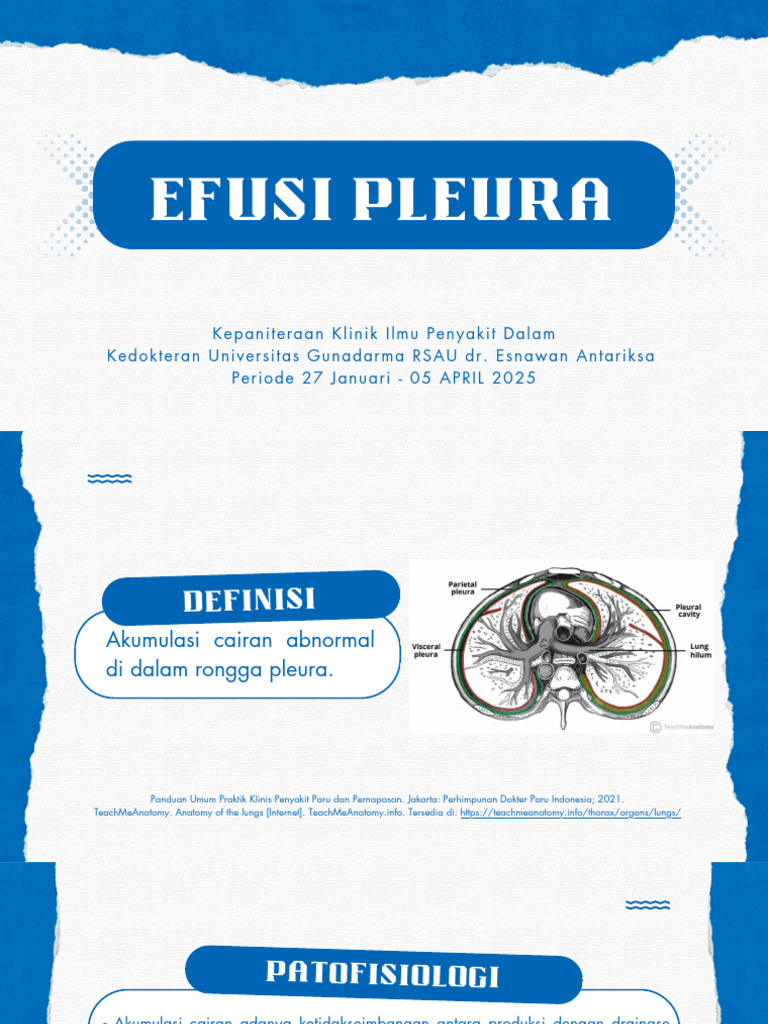 Efusi Pleura | PDF