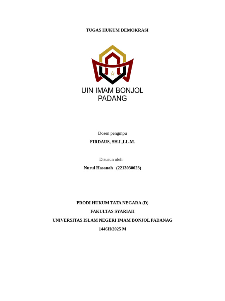 Nurul Hasanah O23 HTN D. | PDF