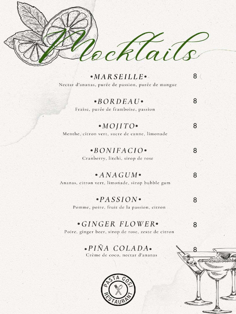 Menu | PDF