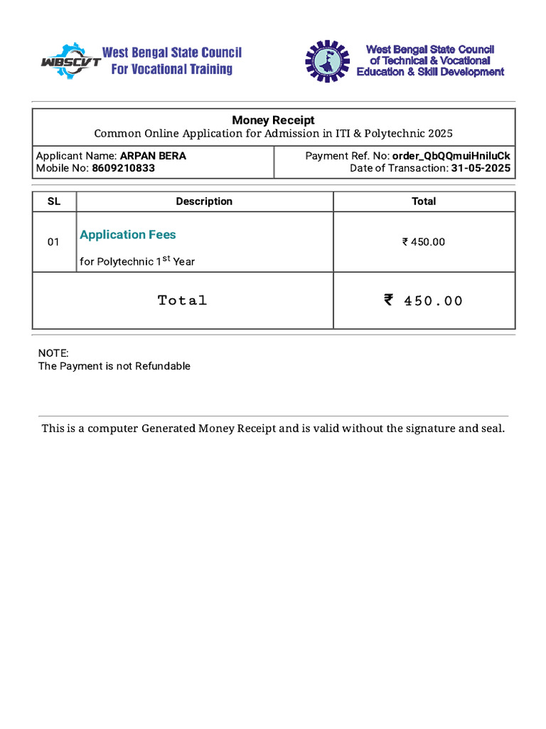 SCVTWB - in Printrec Printappfees - Aspx Param Qzg2MDkyMTA4MzM | PDF
