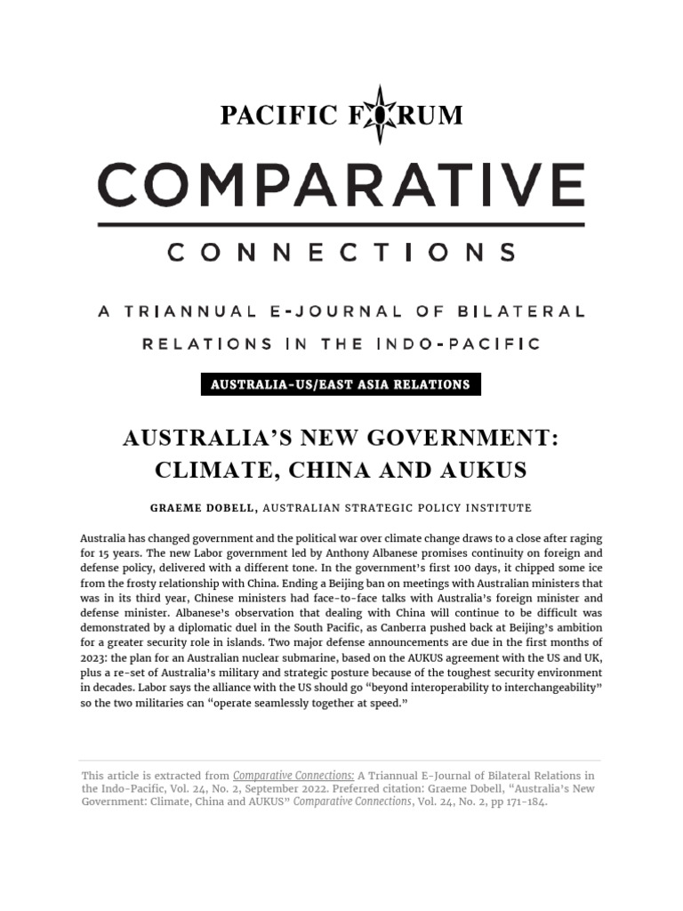 14 Australia USEast Asia Relations | PDF | Australia | Australian Labor ...