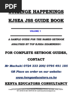 Kis PP1 Kcse 2025 Top Prediction Cycles | PDF