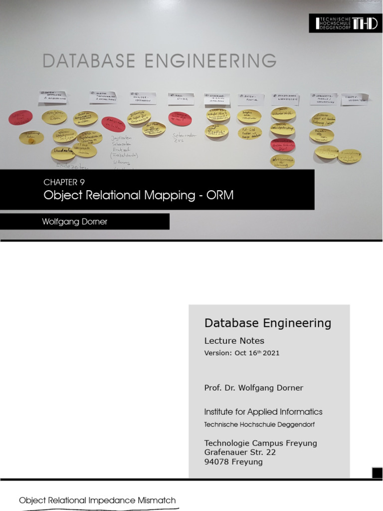 Slides 9 Orm PDF | PDF
