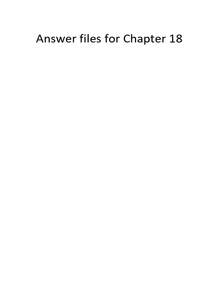 CIE ICT Complete Answers Ch18 | PDF | Data Type | Integer (Computer Science)
