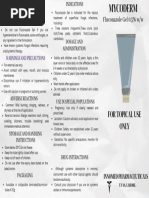 Micoral Oral Gel: Usage & Dosage Guide | PDF | Candidiasis | Pharmacology