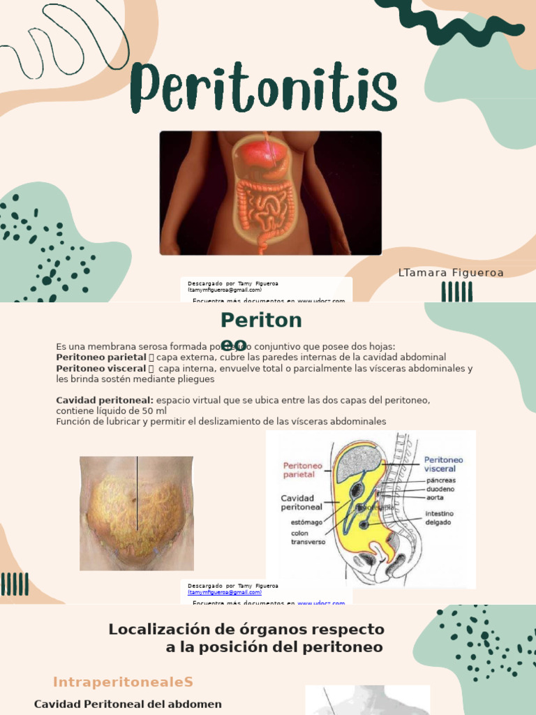 Peritonitis III | PDF | Medicina CLINICA | Enfermedades y trastornos