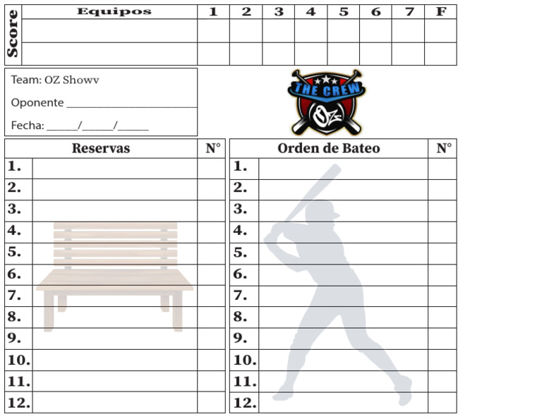 Lineup Carta 1 | PDF