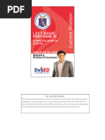 DM251s2020 - New DepEd Identification Cards | PDF