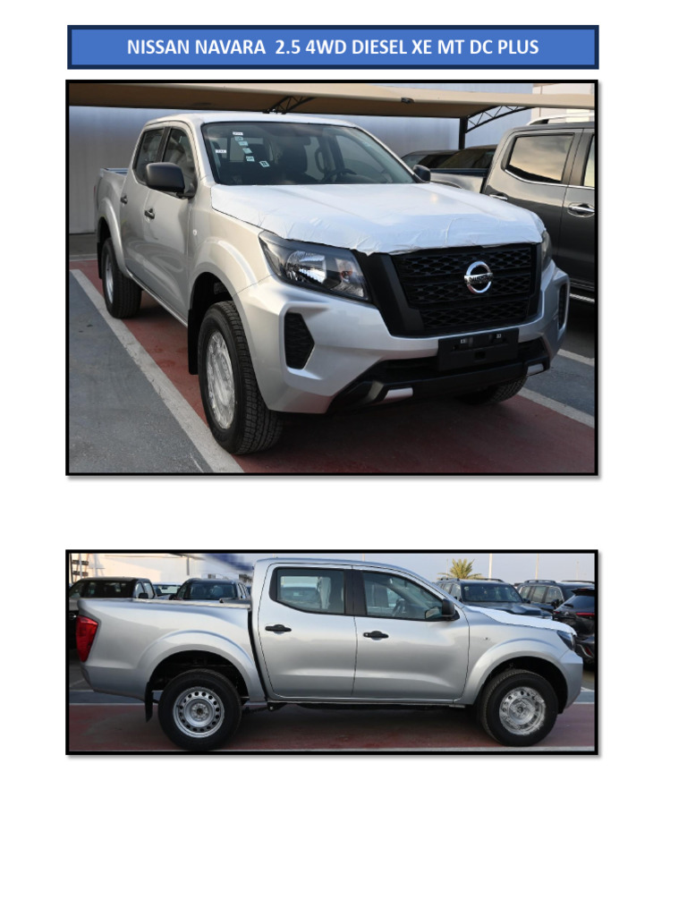 Nissan Navara 2.5 4WD Diesel Xe MT DC Plus | PDF