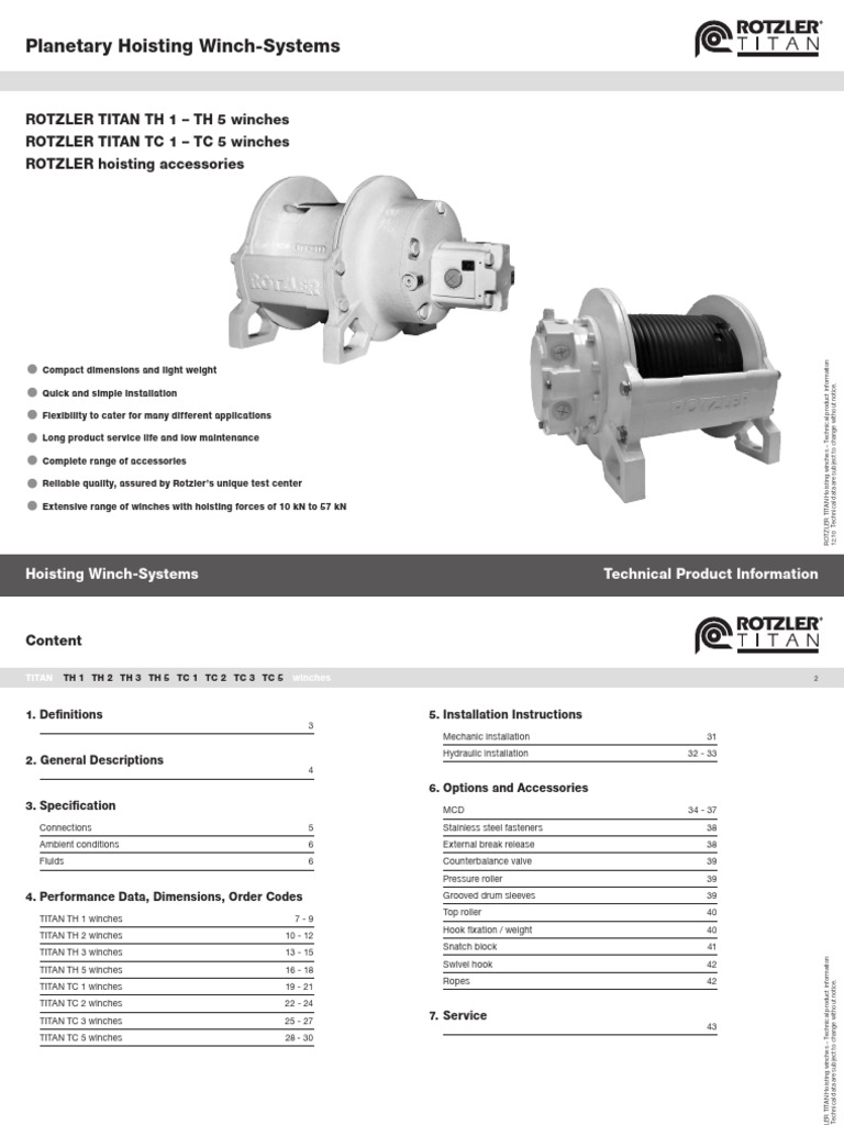 Manual Titan Th1 - th2 - th3 - th5 y Otros | PDF | Viscosity