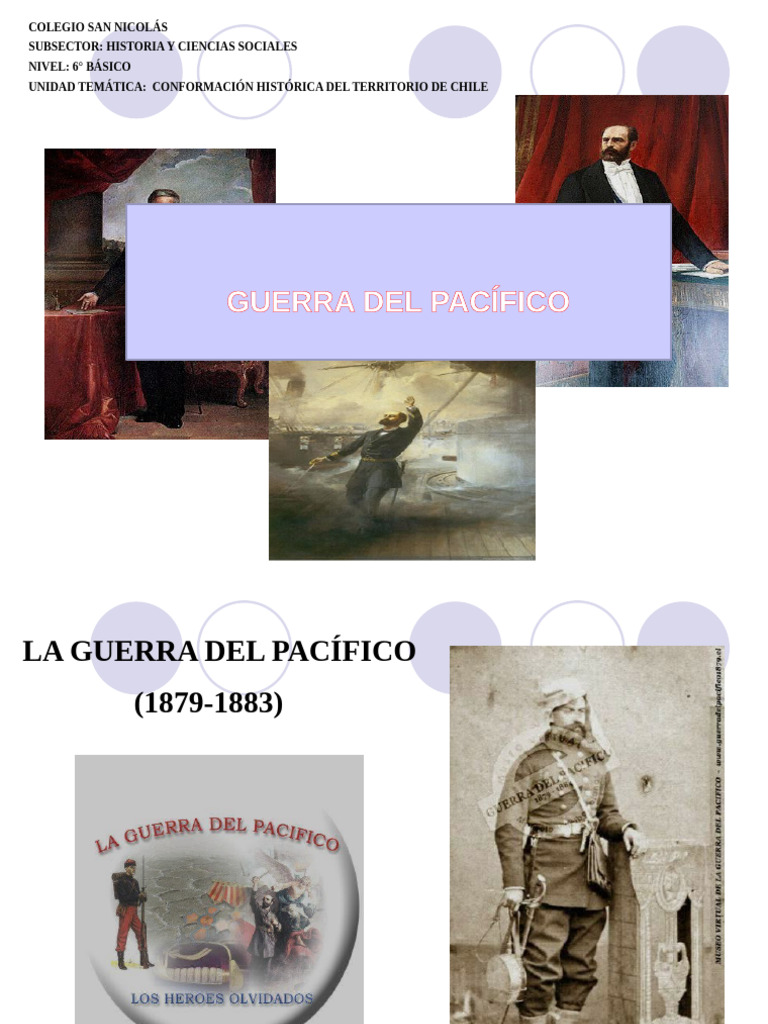 Guerra del Pacífico: Causas y Consecuencias | PDF | Chile | Perú