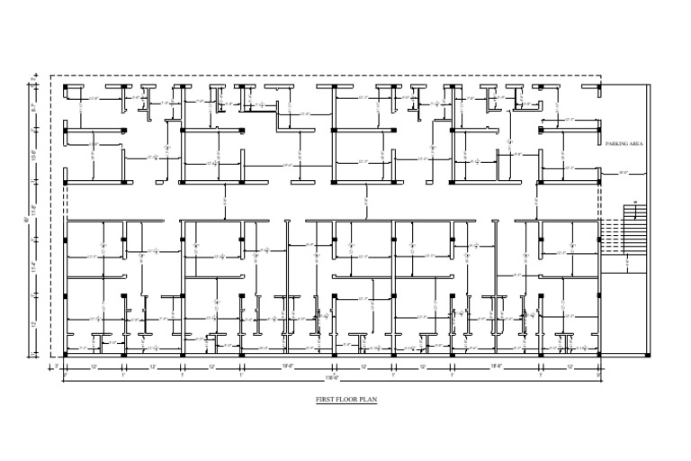 First Floor Plan Dimensions and Layout | PDF