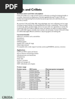 Crodamide ER Z 000040 Technical Data Sheet | PDF | Lubricant | Polymers