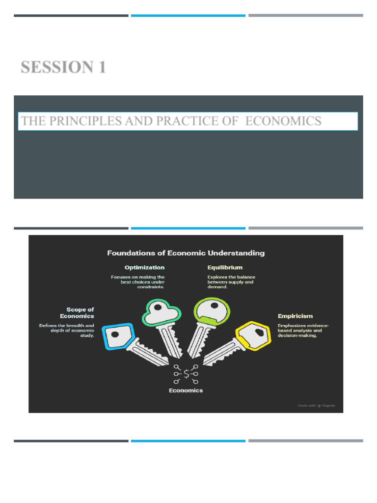 S1 - Principles of Economics | PDF | Economics | Opportunity Cost