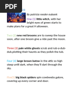 Switch Witch Poem | PDF | Halloween | Autumn Festivals