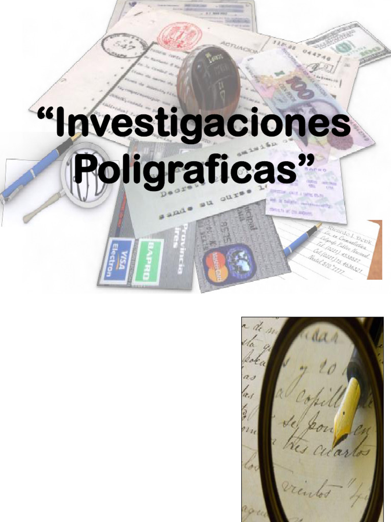 Investigaciones Poligraficas | PDF | Grafología | Mente