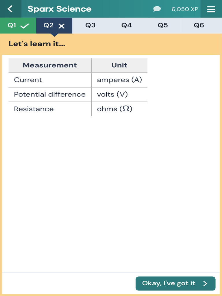Sparx Science Measurement Guide | PDF
