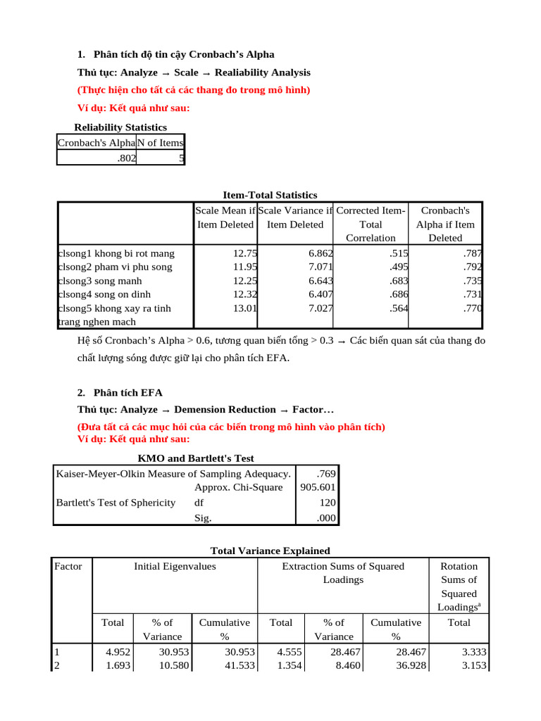 Cac Buoc Phan Tich | PDF