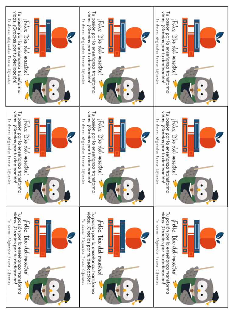 Dia Del Profesor Alejo | PDF