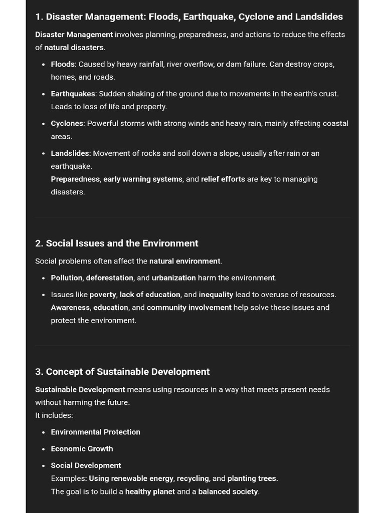 Environment Issues | PDF