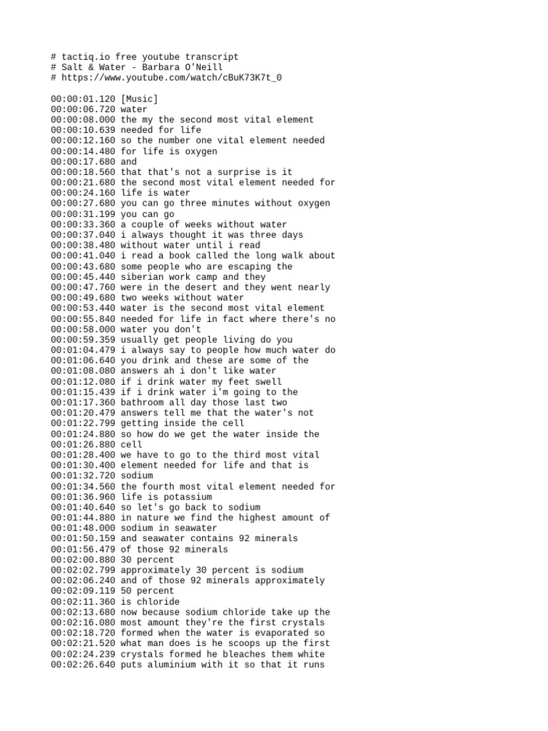 Tactiq Free Transcript CBuK73K7t 0 | PDF | Pancreas | Insulin