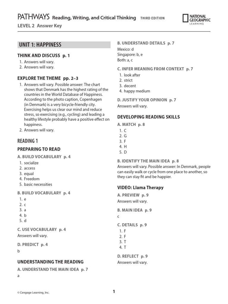 SB Key Pathway 3 Readingandwriting | PDF | Cost Of Living | Tuna