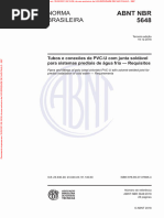 ABNT NBR 5648 - 2018 Tubos e Conexões PVC Soldável Água Fria | PDF ...