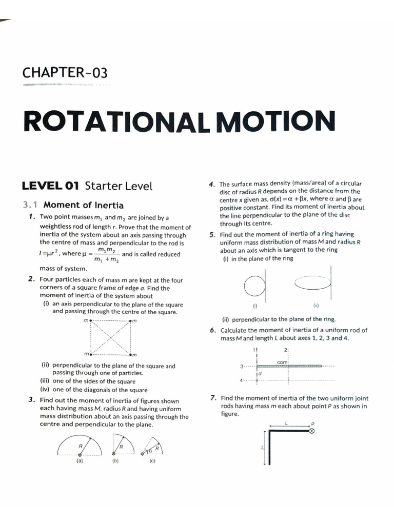 1) Assignment-1 _ Rotational Mechanics | PDF