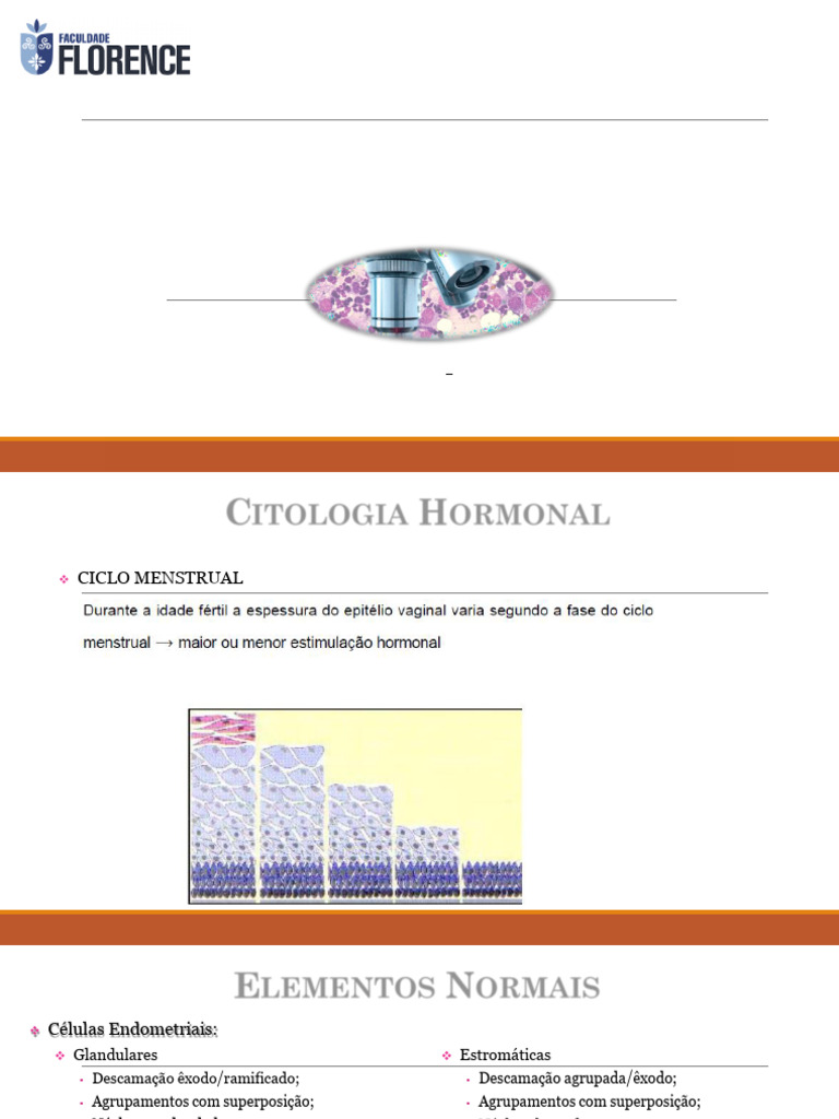 Citologia do Trato Genital Feminino | PDF | Núcleo celular | Citoplasma